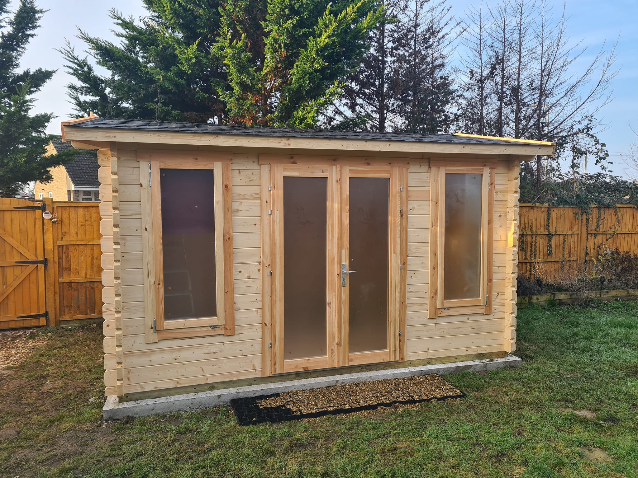 Log cabin & Shepherd hut power supply installation | Electricians In ...